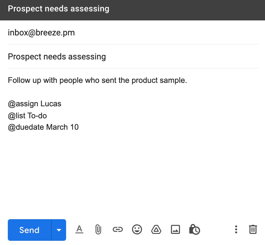 Project automation with Breeze to reduce repetitive tasks.